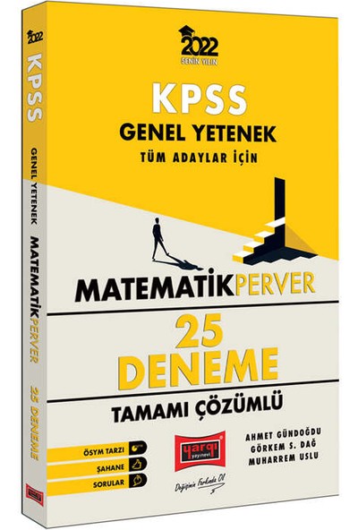 Yargı Yayınları 2022 KPSS Genel Yetenek MatematikPerver Tüm Adaylar İçin Tamamı Çözümlü 25 Deneme Yargı Yayınları 2022 KPSS Genel Yetenek MatematikPerver Tüm Adaylar İçin Tamamı Çözümlü 25 Deneme