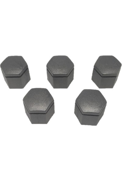 Mette Opel Astra J Bijon Kapağı Gri 5 Adet 19 x 24 mm