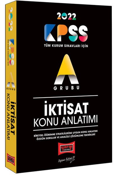 Yargı Yayınları 2022 KPSS A Grubu İktisat Konu Anlatımı Yargı Yayınları 2022 KPSS A Grubu İktisat Konu Anlatımı