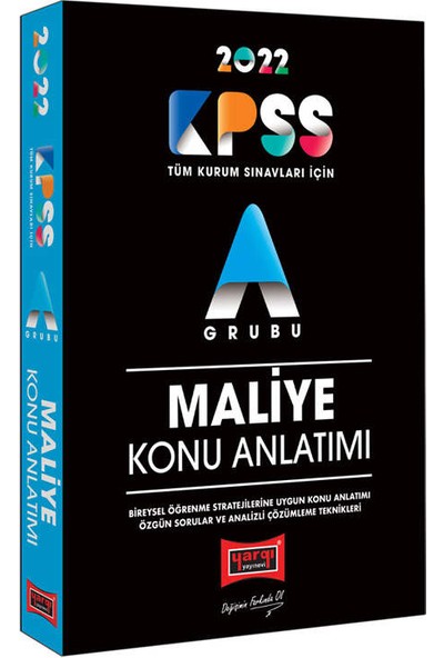 Yargı Yayınları 2022 KPSS A Grubu Maliye Konu Anlatımı Yargı Yayınları 2022 KPSS A Grubu Maliye Konu Anlatımı