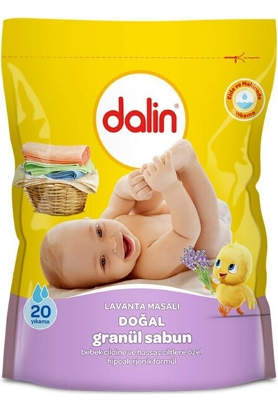 Dalin Lavanta Kokulu Granül Sabun 1000GR Dalin Lavanta Kokulu Granül Sabun 1000GR