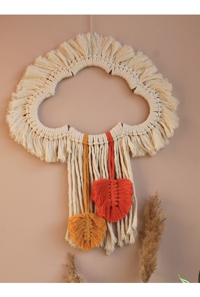 Naz Makrome Bulut Kapı Süsü Naz Makrome Bulut Kapı Süsü