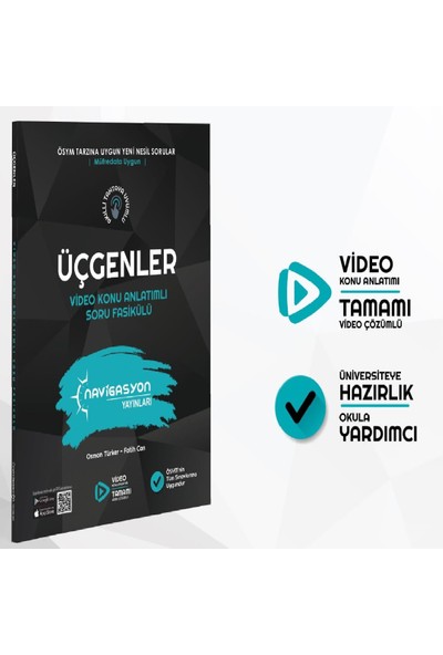 2022 Üçgenler Video Konu Anlatımlı Soru Fasikülü Navigasyon Yayınları