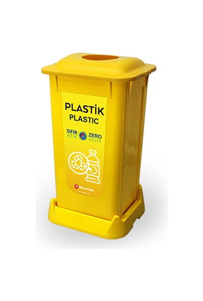 Afacan Plastik Aform Orj. Plastik Atık 70 Lt Sarı Atık Kovası Afacan Plastik Aform Orj. Plastik Atık 70 Lt Sarı Atık Kovası