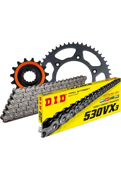 Did Ducatı Multıstrada 1260 Enduro 19-20 Did Zincir Dişli Set 15T-43T Did Ducatı Multıstrada 1260 Enduro 19-20 Did Zincir Dişli Set 15T-43T
