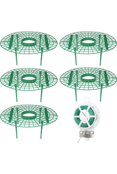 Auvc Bükümlü Kravatlı 5 Paket Çilek Destek Standları (20M) (Yurt Dışından)