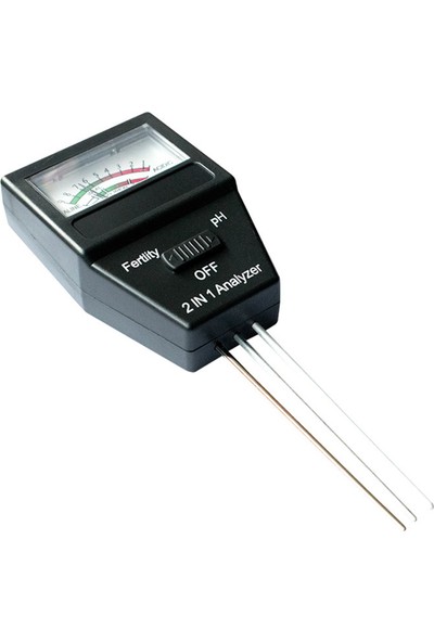 Auvc 2’in 1 Toprak Doğurganlık Ph Test Cihazı Çok Fonksiyonlu (Yurt Dışından)