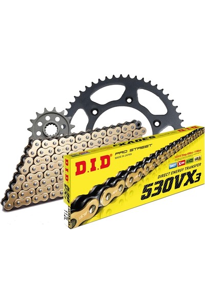 Did Trıumph Tıger 1050 Sport 14-19 Did Zincir Dişli Set 18T-45T Did Trıumph Tıger 1050 Sport 14-19 Did Zincir Dişli Set 18T-45T