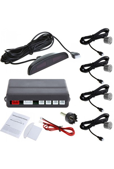 Auvc Otopark Sensör Sistemi Araba Ters Park Radar Sistemi (Yurt Dışından)