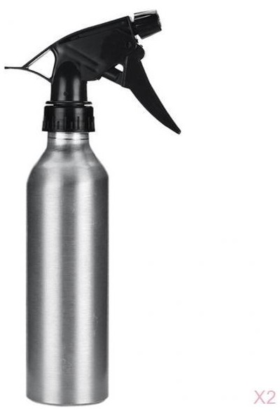 Baosity 2x Alüminyum Saç Şekillendirici Sprey Şişesi Ince Mist Püskürtücü 250ML Gümüş (Yurt Dışından) Baosity 2x Alüminyum Saç Şekillendirici Sprey Şişesi Ince Mist Püskürtücü 250ML Gümüş (Yurt Dışından)