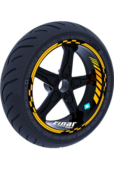 Çınar Extreme Taksi Sarısı Moto Gp Iç Dış Jant Şeridi Takım Sticker Çınar Extreme Çınar Extreme Taksi Sarısı Moto Gp Iç Dış Jant Şeridi Takım Sticker Çınar Extreme