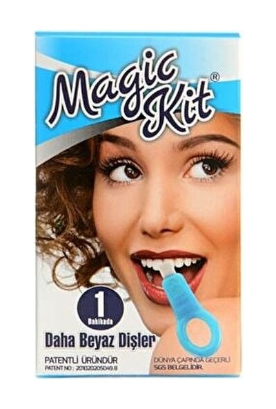 Magic Kit Diş Beyazlatıcı Leke Giderici Diş Temizleme Aparatı