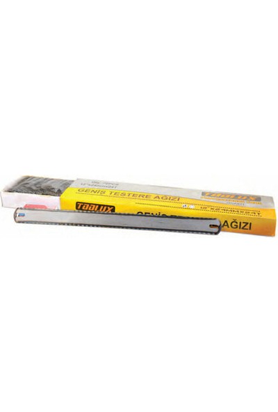 Eltos Toolux Geniş Demir Testere Ağzı Çift Taraflı - 3 Adet Eltos Toolux Geniş Demir Testere Ağzı Çift Taraflı - 3 Adet