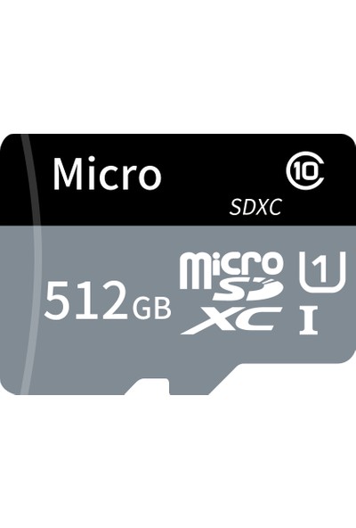 Gahome Tf Kart Büyük Kapasiteli Micro Sd Kart 512 GB U1 Sınıfı (Yurt Dışından)