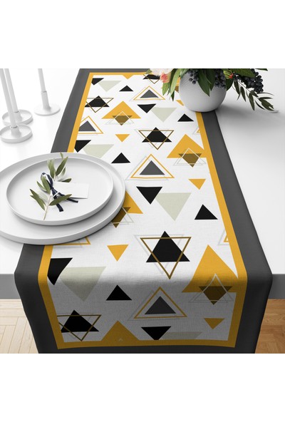 Belnido Dijital Desen Baskılı Özel Tasarım Runner RNRY00023