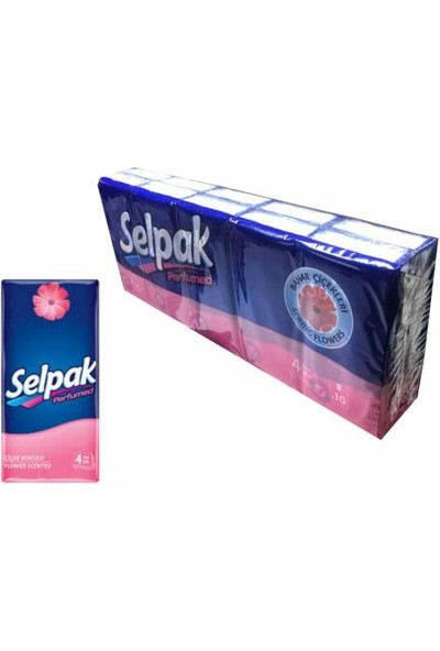 Selpak Cep Mendili Çiçek Kokulu Mendil 10'lu