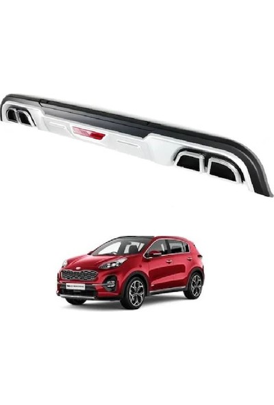 Cmg Tuning Kia Sportage Arka Koruma Difüzör 2019+ Difrizör Yeni Kasa Cmg Tuning Kia Sportage Arka Koruma Difüzör 2019+ Difrizör Yeni Kasa