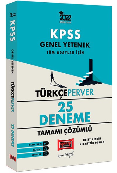 Yargı Yayınları 2022 KPSS Genel Yetenek TürkçePerver Tamamı Çözümlü 25 Deneme Yargı Yayınları 2022 KPSS Genel Yetenek TürkçePerver Tamamı Çözümlü 25 Deneme