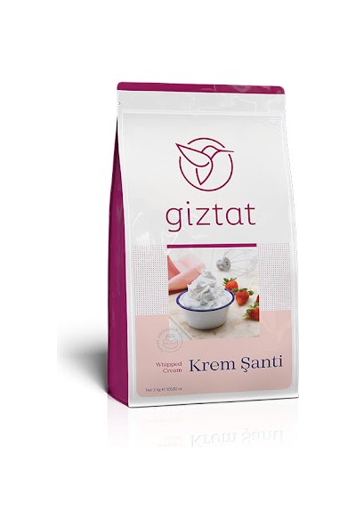 Giztat Krem Şanti 3 kg Giztat Krem Şanti 3 kg