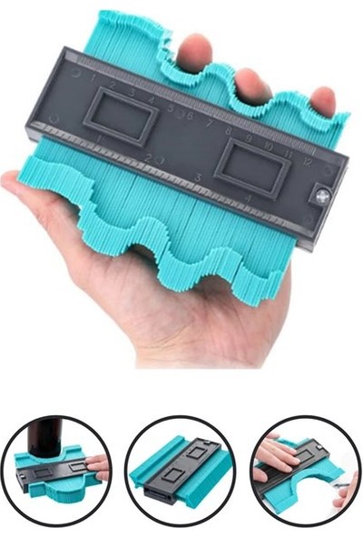 MYCL Çok Fonksiyonlu Şekil Profil Kontür Ölçer Ahşap Aracı Amazing MYCL Çok Fonksiyonlu Şekil Profil Kontür Ölçer Ahşap Aracı Amazing