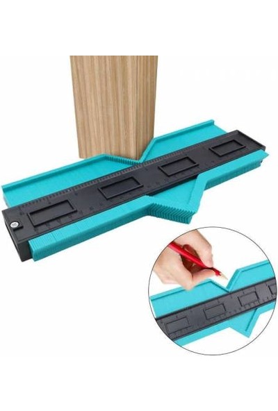 MYCL Çok Fonksiyonlu Şekil Profil Kontür Ölçer Ahşap Aracı Büyük Boy MYCL Çok Fonksiyonlu Şekil Profil Kontür Ölçer Ahşap Aracı Büyük Boy