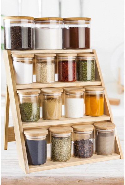 Mama Camilla Katlanabilir Çekmece İçi Tezgah Üstü Stant Baharatlık