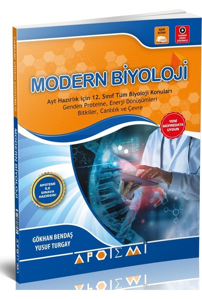 Apotemi Yayınları Modern Biyoloji 2022 Apotemi Yayınları Modern Biyoloji 2022