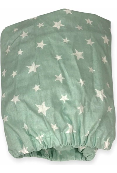 Bebek Özel % 100 Pamuklu Bebek ve Çocuk Lastikli Çarşaf Yeşil Zemin Beyaz Yıldızlı 80 x 160 cm Bebek Özel % 100 Pamuklu Bebek ve Çocuk Lastikli Çarşaf Yeşil Zemin Beyaz Yıldızlı 80 x 160 cm