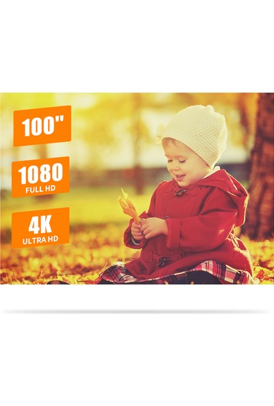 Gahome 100 İnç Taşınabilir Metal Projektör Ekranı Anti-Işık (Yurt Dışından) Gahome 100 İnç Taşınabilir Metal Projektör Ekranı Anti-Işık (Yurt Dışından)
