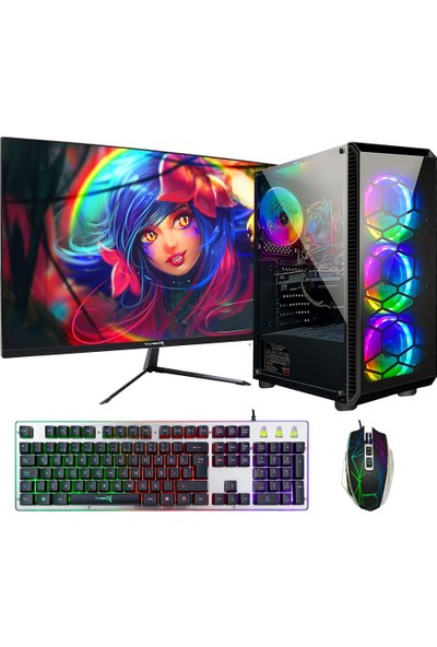 Turbox Tx20 Intel Core i5 650 8GB Ram 128GB SSD 1TB HDD 4GB R7 240 Ekran Kartı 23.8 Turbox Tx20 Intel Core i5 650 8GB Ram 128GB SSD 1TB HDD 4GB R7 240 Ekran Kartı 23.8