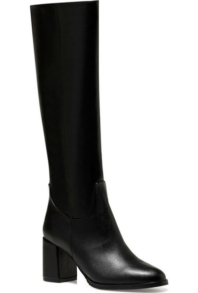Nine West Massa3 Siyah Kadın Topuklu Çizme