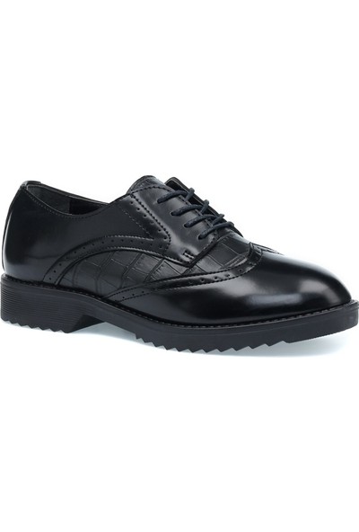 Polaris 316056.Z 1pr Siyah Kadın Maskulen Ayakkabı Polaris 316056.Z 1pr Siyah Kadın Maskulen Ayakkabı