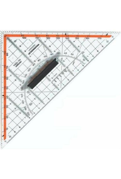 HOBİ MARKET ART Geometrik Açılı Gönye Cetvel (Geoder-Aristo) 32 cm HOBİ MARKET ART Geometrik Açılı Gönye Cetvel (Geoder-Aristo) 32 cm
