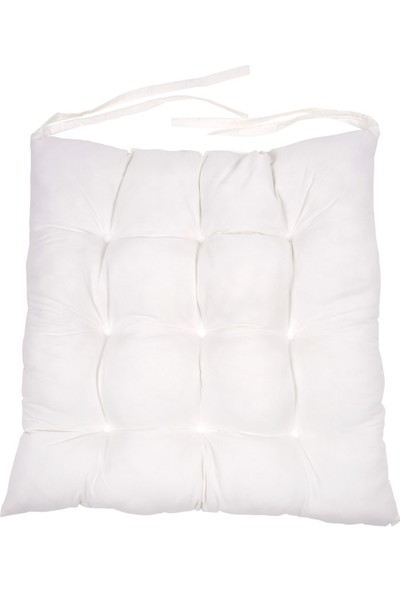 Rocher Maison Sandalye Minderi Ekru 50x50 cm Rocher Maison Sandalye Minderi Ekru 50x50 cm