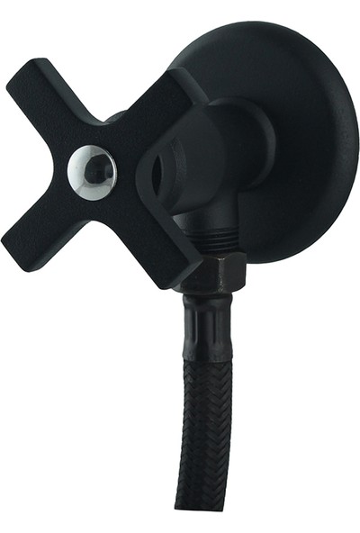 Köşegen Taharet Musluğu Spiralli Köşegen Taharet Musluğu Spiralli