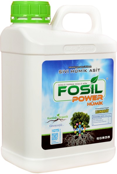 Fosil Power Leonardit Menşeli Hümik Asit 5 Lt Fosil Power Leonardit Menşeli Hümik Asit 5 Lt