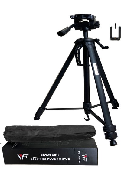 Deyatech 3570 Dslr Kamera ve Cep Telefonu Tripodu Deyatech 3570 Dslr Kamera ve Cep Telefonu Tripodu