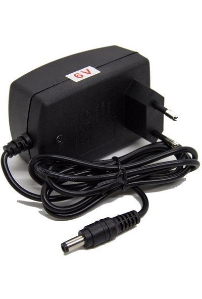 Kod 6V 1A Akü Şarj Adaptörü 6 Volt 1 Amper Kod 6V 1A Akü Şarj Adaptörü 6 Volt 1 Amper