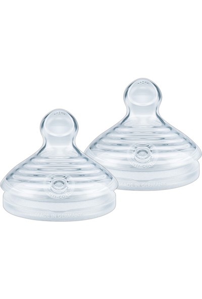 Nuk Nature Sense Biberon Emziği Silikon 6-18 Ay (L) 2li Nuk Nature Sense Biberon Emziği Silikon 6-18 Ay (L) 2li