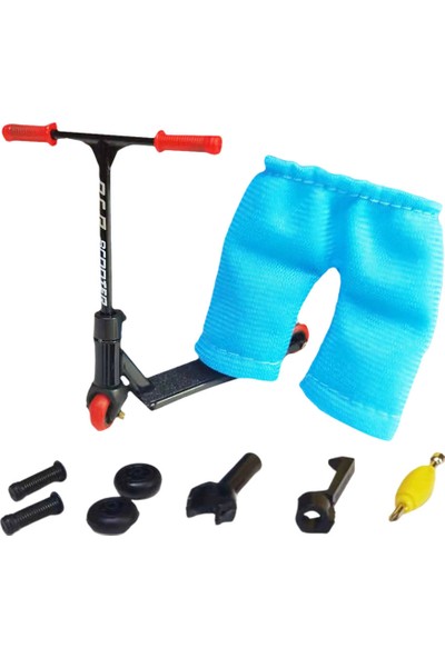 Lovoski Parmak Scooter Iki Tekerlekler Klavye Yenilik Oyuncak Partisi Siyah Şekeri Siyah (Yurt Dışından)