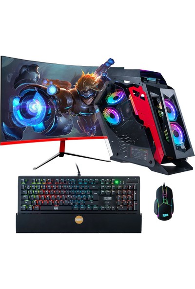 Dragos DRX690 İntel Core i3 10100F 8GB RAM 256GB SSD 4GB RX550 23.8 Dragos DRX690 İntel Core i3 10100F 8GB RAM 256GB SSD 4GB RX550 23.8