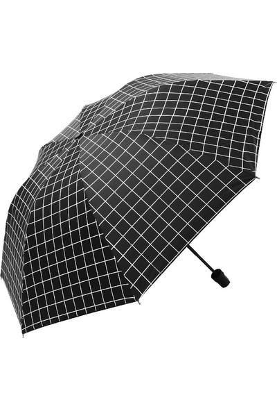 Sakuraa Anti-Uv 8 Telli Manuel Şemsiye (Yurt Dışından)