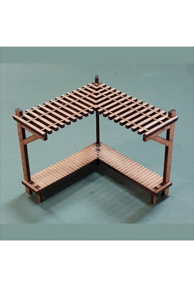 Vox Art Maket Pergola Çardak 1:50 Ölçek (Vım-82) Vox Art Maket Pergola Çardak 1:50 Ölçek (Vım-82)