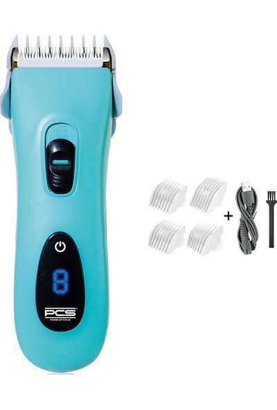 Sakuraa Ipx7 Su Geçirmez Kedi Köpek Traş Makinesi Seti (Yurt Dışından)