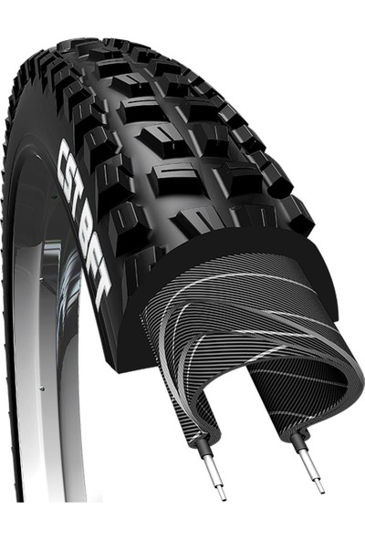 Cst 26X4.0 Fat Bıke Dış Lastik