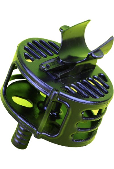 Diverman Siyah Yatay Zıpkın Makarası 50MT Ip Kapasiteli Diverman Siyah Yatay Zıpkın Makarası 50MT Ip Kapasiteli