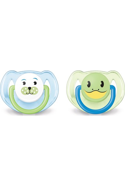Philips Avent Hayvanlı Klasik Emzik SCF182/14 6-18 Ay 2 Li