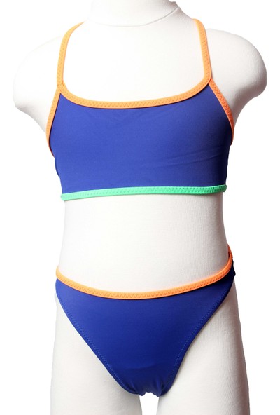 Sude Ayl Kız Çocuk G. Mavi Bustiyer Yüzücü Model Alt Üst Düz Bikini Takım 174 Sude Ayl Kız Çocuk G. Mavi Bustiyer Yüzücü Model Alt Üst Düz Bikini Takım 174