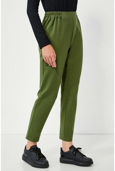 İkiler Beli Lastikli Pantolon 212-2005