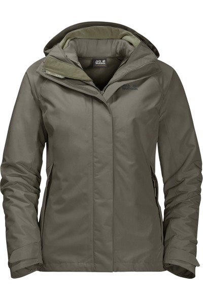 Jack Wolfskin Iceland Voyage 3IN1 Kadın outdoor Mont Jack Wolfskin Iceland Voyage 3IN1 Kadın outdoor Mont